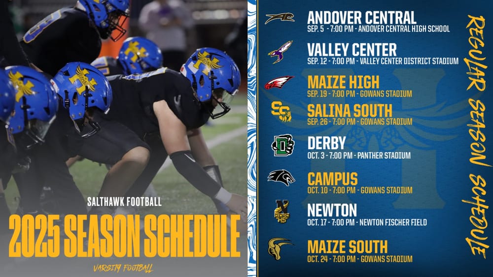 Hutchinson High School releases 2025 Football Schedule